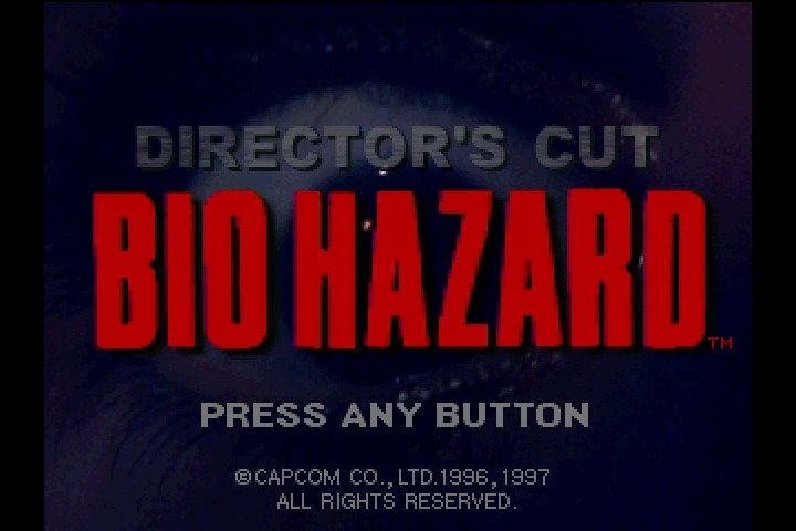Screenshot of Resident Evil: Director's Cut (PlayStation, 1997) - MobyGames