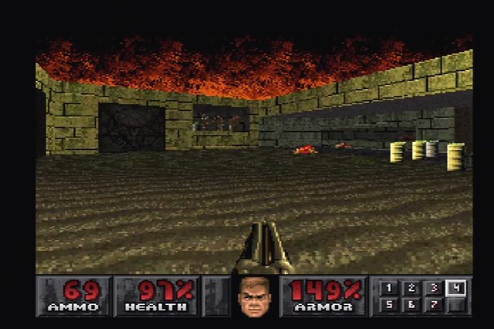 Screenshot of Doom (PlayStation, 1995) - MobyGames