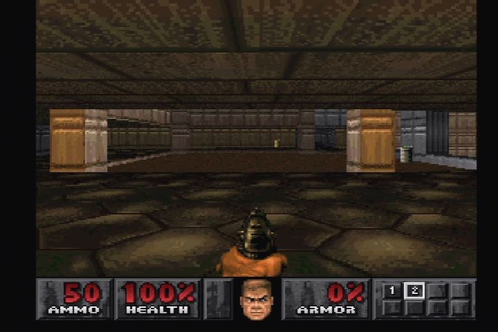 Screenshot of Doom (PlayStation, 1995) - MobyGames