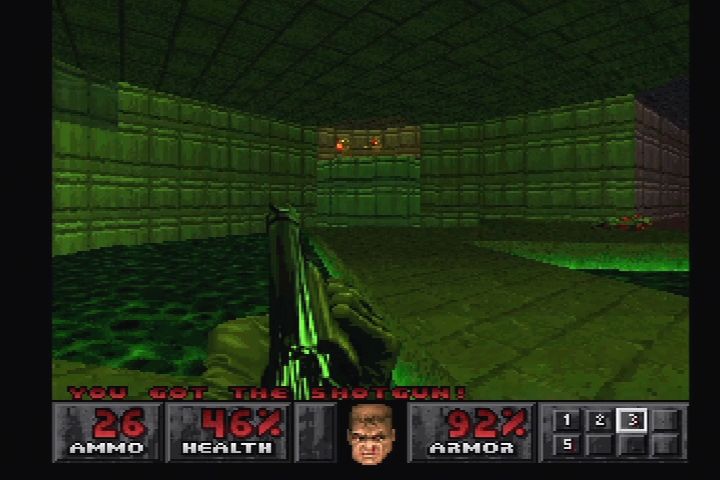 Screenshot of Doom (PlayStation, 1995) - MobyGames