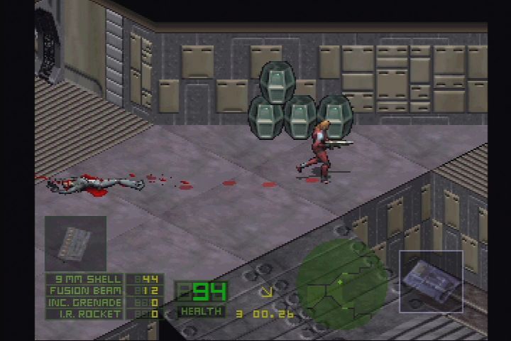 Screenshot of Project Overkill (PlayStation, 1996) - MobyGames