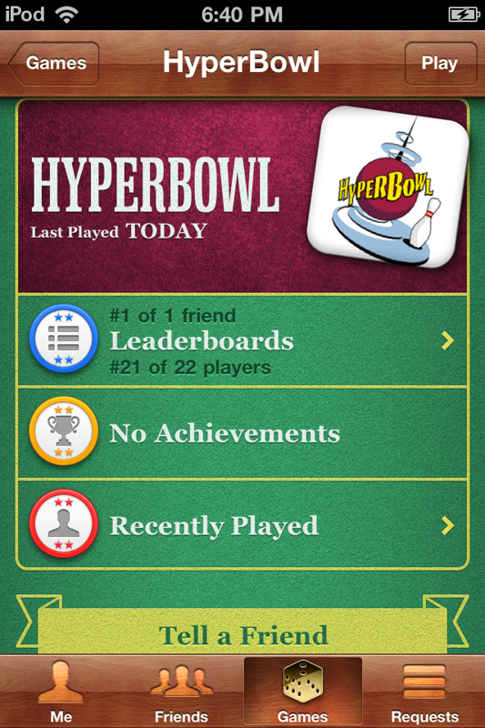 Screenshot of HyperBowl Arcade Edition (iPhone, 1999) - MobyGames