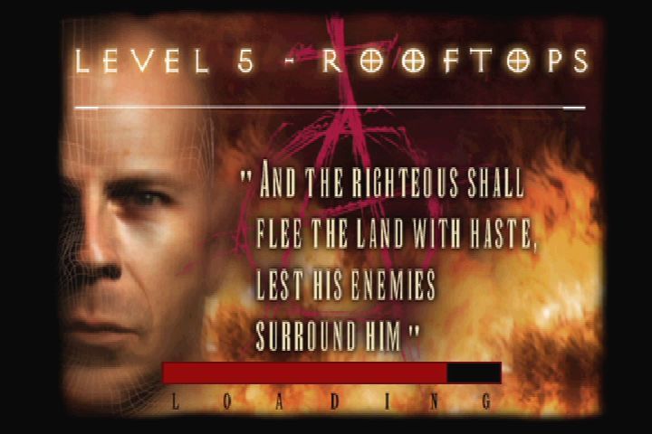 Screenshot of Apocalypse (PlayStation, 1998) - MobyGames