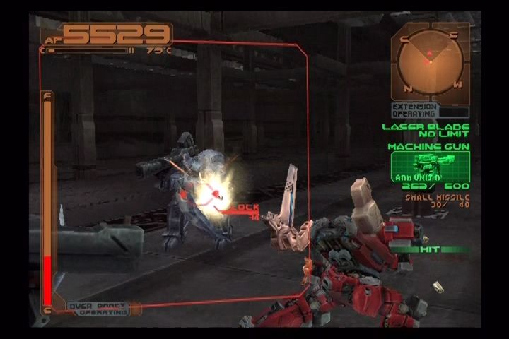 Screenshot of Armored Core 3 (PlayStation 2, 2002) - MobyGames