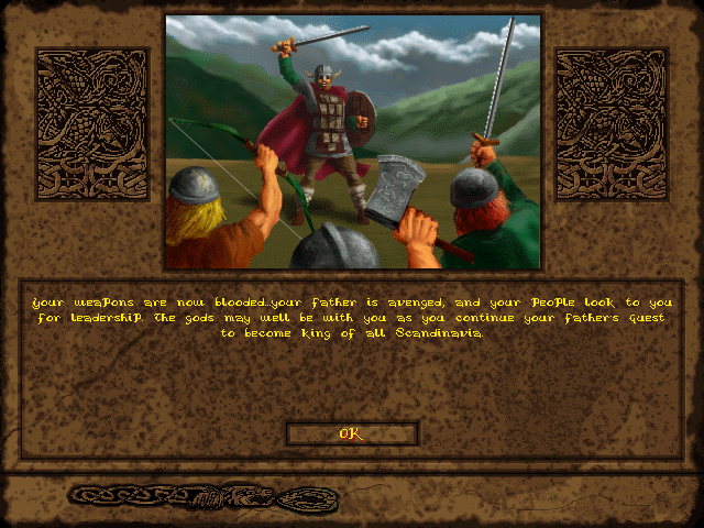Screenshot of Vikings: The Strategy of Ultimate Conquest (Windows 3.x ...