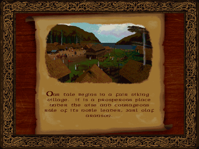 Screenshot of Vikings: The Strategy of Ultimate Conquest (Windows 3.x ...