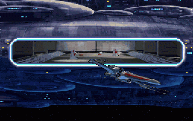 Screenshot of Star Wars: X-Wing (DOS, 1993) - MobyGames