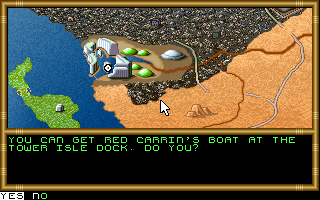 Screenshot of Buck Rogers: Matrix Cubed (DOS, 1992) - MobyGames