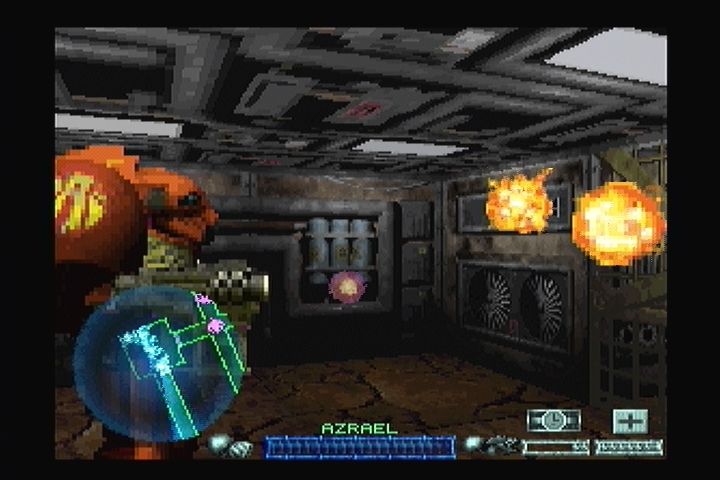 Screenshot of Space Hulk: Vengeance of the Blood Angels (3DO, 1995 ...