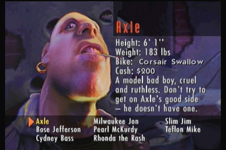 Screenshot of Road Rash (3DO, 1994) - MobyGames