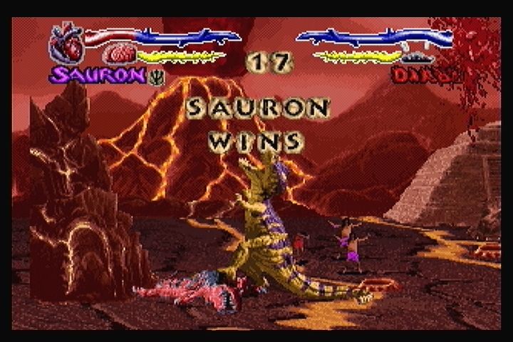 Screenshot of Primal Rage (3DO, 1994) - MobyGames