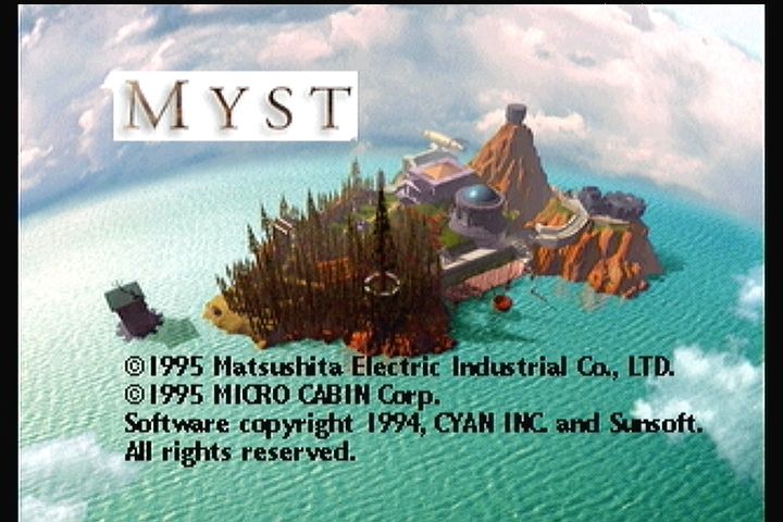 Myst Island Map