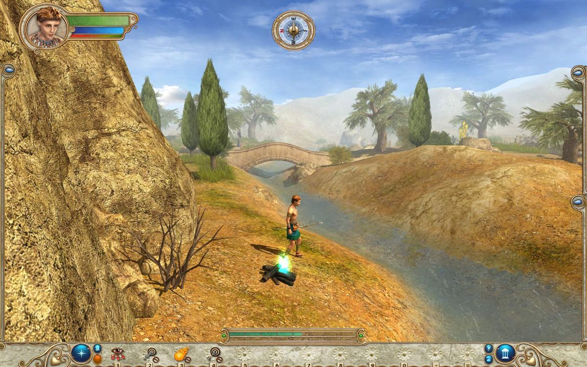 Screenshot of Numen: Contest of Heroes (Windows, 2009) - MobyGames