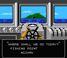 Screenshot of The Blue Marlin (NES, 1991) - MobyGames