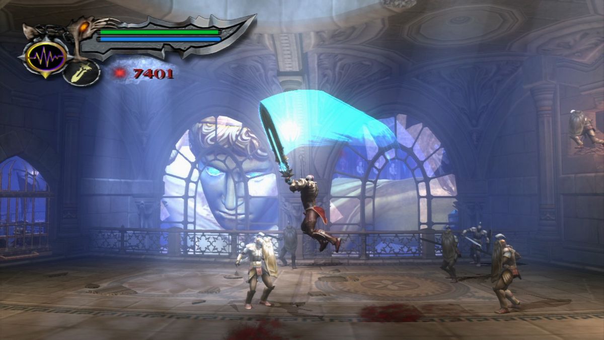 Screenshot of God of War II (PlayStation 3, 2007) - MobyGames