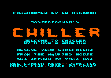 Chiller screenshots - MobyGames