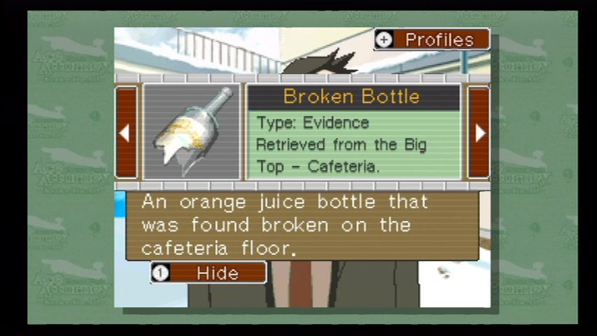 Screenshot of Phoenix Wright: Ace Attorney - Justice for All (Wii, 2002 ...