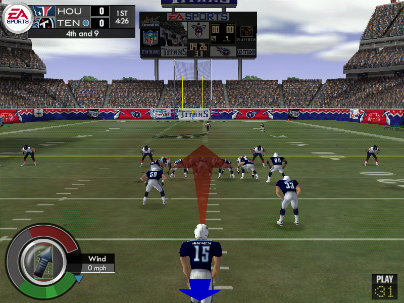 Screenshot of Madden NFL 2004 (Windows, 2003) - MobyGames