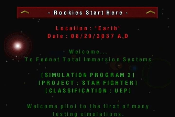 Screenshot of Star Fighter (3DO, 1994) - MobyGames