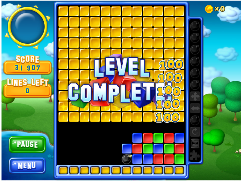 Screenshot of Super Collapse! 3 (Windows, 2006) - MobyGames