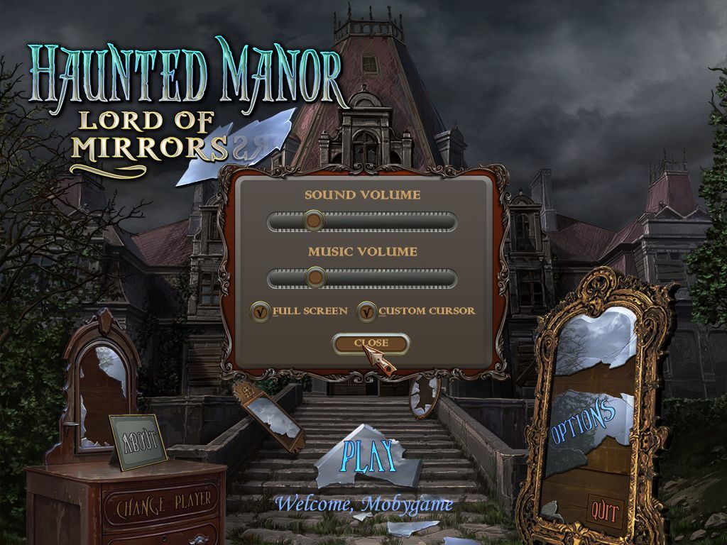 Screenshot of Haunted Manor: Lord of Mirrors (Macintosh, 2010) - MobyGames