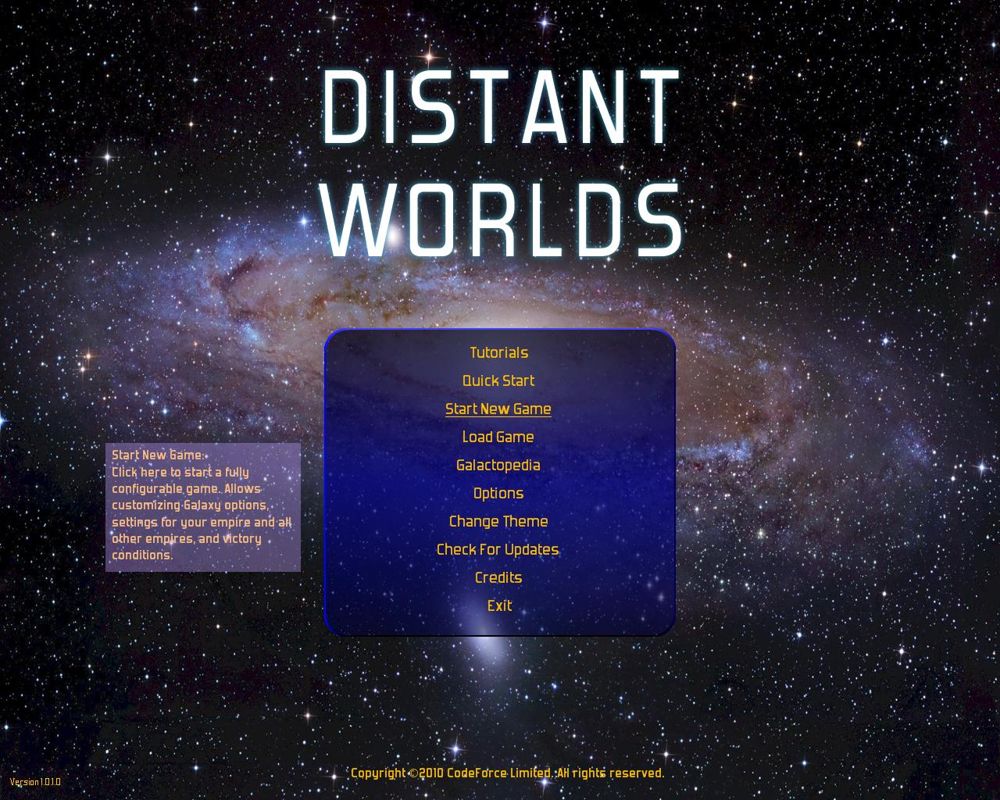 Distant Worlds (2010) - MobyGames