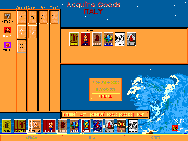 Screenshot of Advanced Civilization (DOS, 1995) - MobyGames