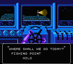 Screenshot of The Blue Marlin (NES, 1991) - MobyGames
