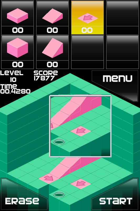 Screenshot of Isoball (iPhone, 2010) - MobyGames