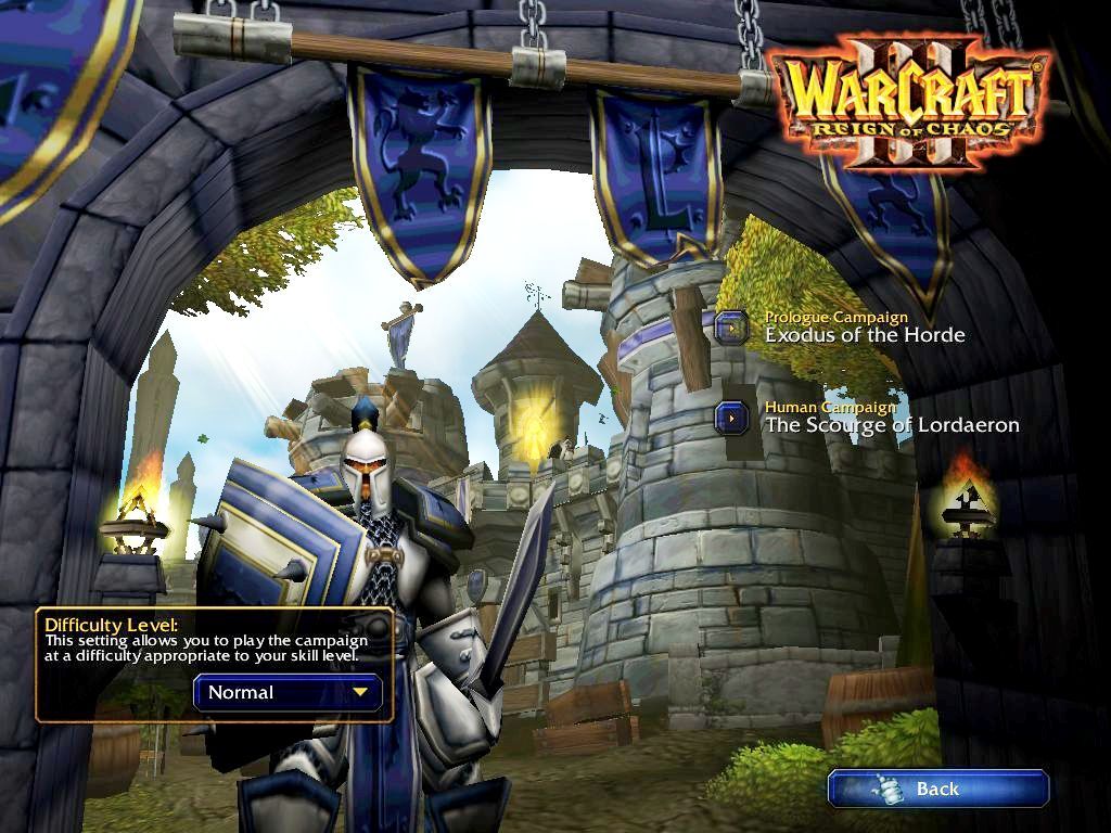 Screenshot of WarCraft III: Reign of Chaos (Macintosh, 2002) - MobyGames