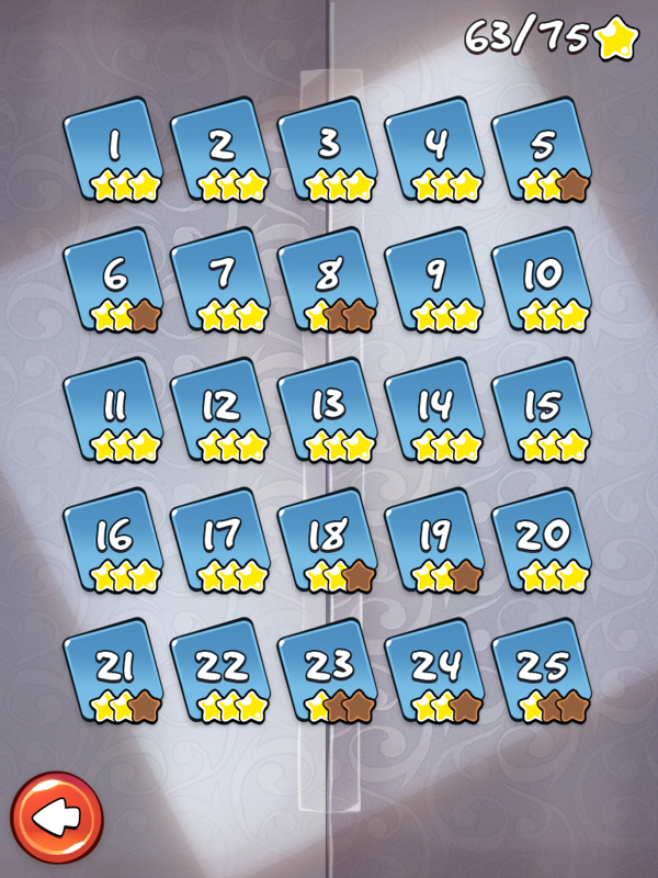 Screenshot of Cut the Rope (iPad, 2010) - MobyGames