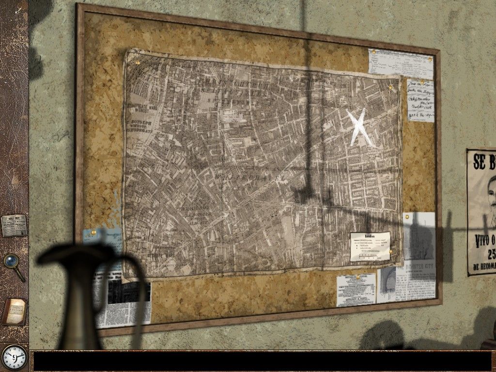 Screenshot of Jack the Ripper: Letters from Hell (iPad, 2009) - MobyGames