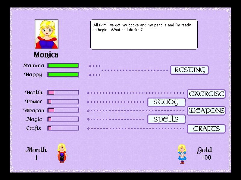 Screenshot of Charm School (Windows, 2004) - MobyGames