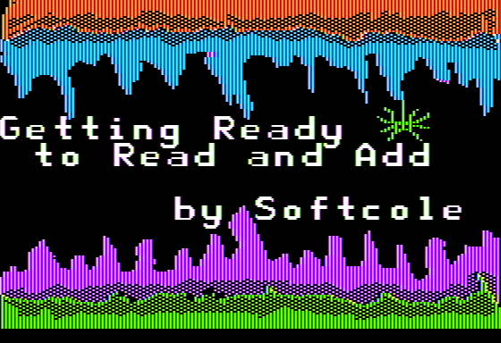 Getting Ready to Read and Add (1984) - MobyGames
