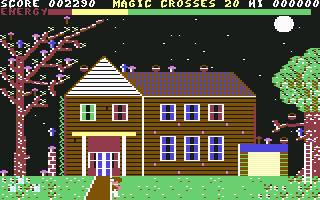 Screenshot of Chiller (Commodore 64, 1984) - MobyGames