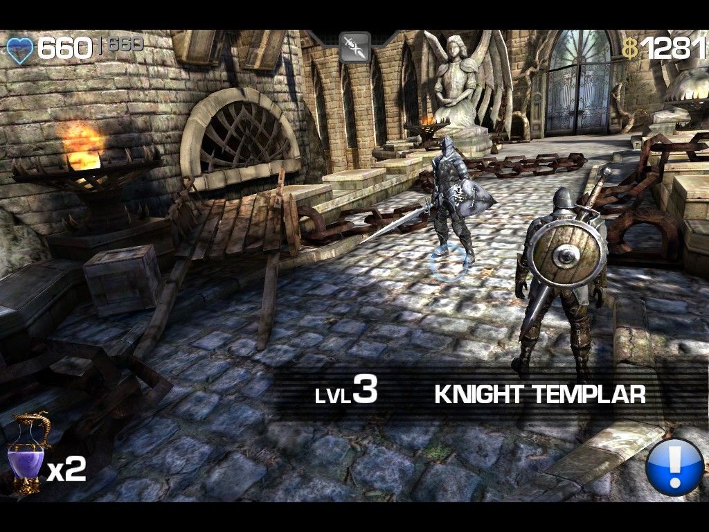 Screenshot of Infinity Blade (iPad, 2010) - MobyGames