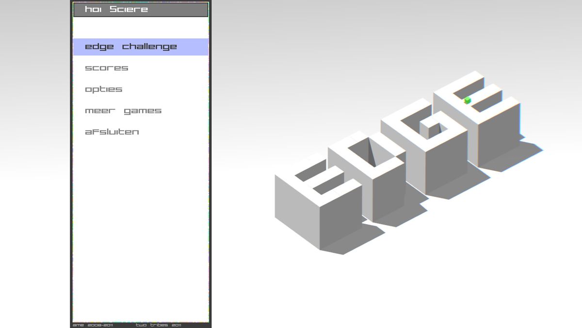 Screenshot of Edge (Windows, 2009) - MobyGames