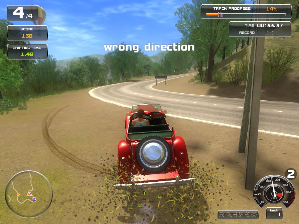 Screenshot of Classic Car Racing (Windows, 2007) - MobyGames