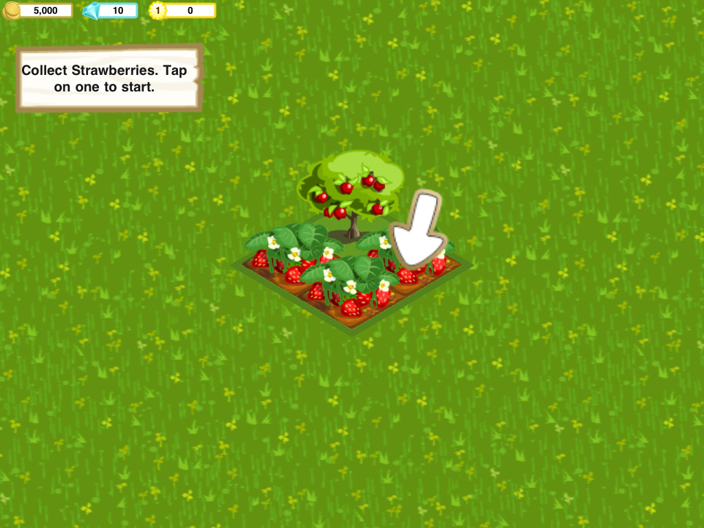 Screenshot of Farm Story (iPad, 2010) - MobyGames