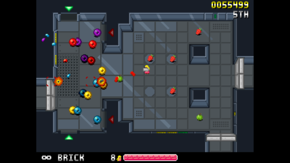Screenshot of Hyper Princess Pitch (Windows, 2011) - MobyGames