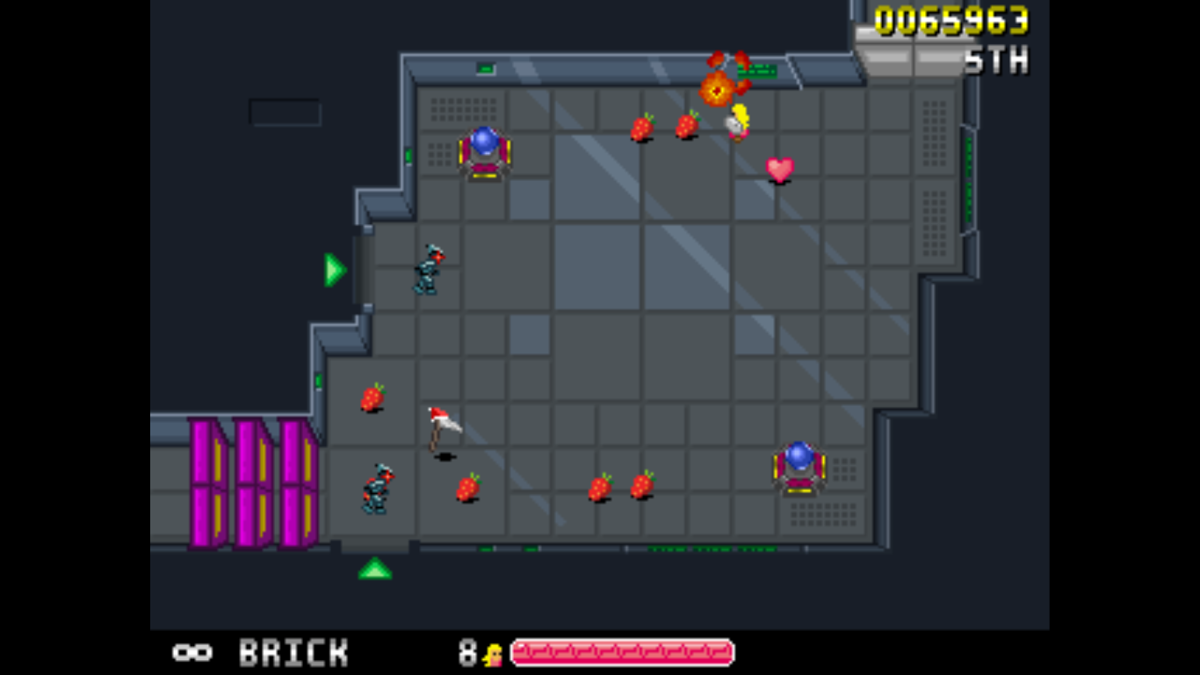 Screenshot of Hyper Princess Pitch (Windows, 2011) - MobyGames