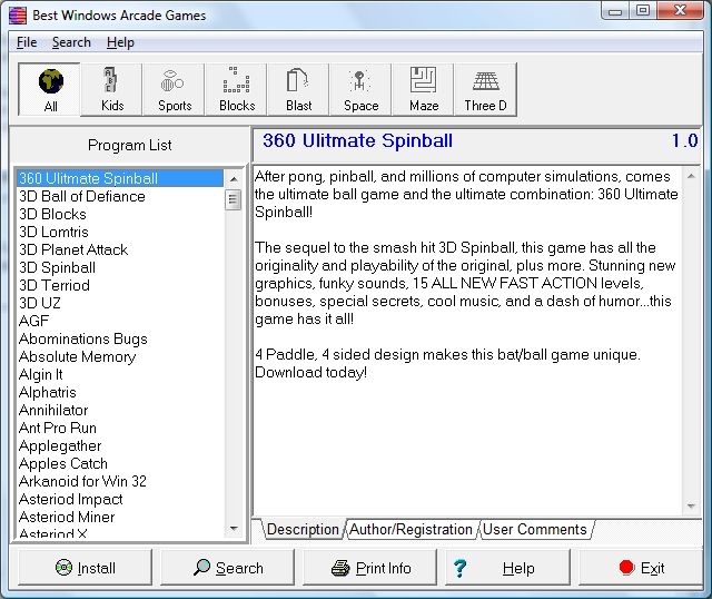 Screenshot of 300 Arcade Games (Windows, 2000) - MobyGames