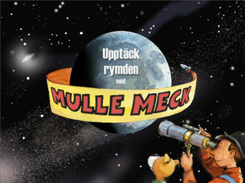 Screenshot of Upptäck rymden med Mulle Meck (Windows, 2004) - MobyGames
