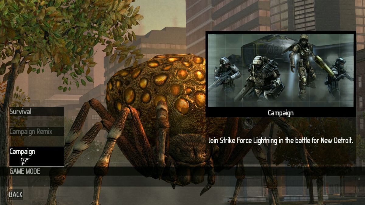 Screenshot of Earth Defense Force: Insect Armageddon (Windows, 2011 ...