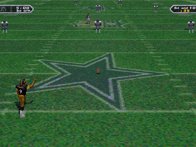 Screenshot of NFL Quarterback Club 97 (DOS, 1996) - MobyGames