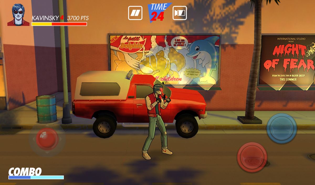 Screenshot of Kavinsky (Android, 2013) - MobyGames