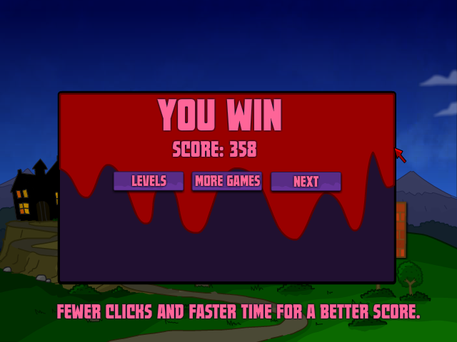 Screenshot of Vampire Physics (Browser, 2011) - MobyGames