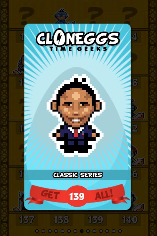 Screenshot of Time Geeks: Cloneggs (iPhone, 2011) - MobyGames