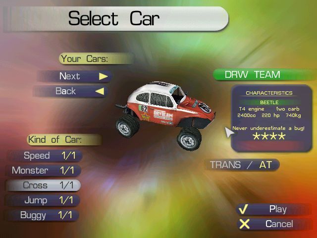 Screenshot of Beetle Buggin' (Windows, 2000) - MobyGames