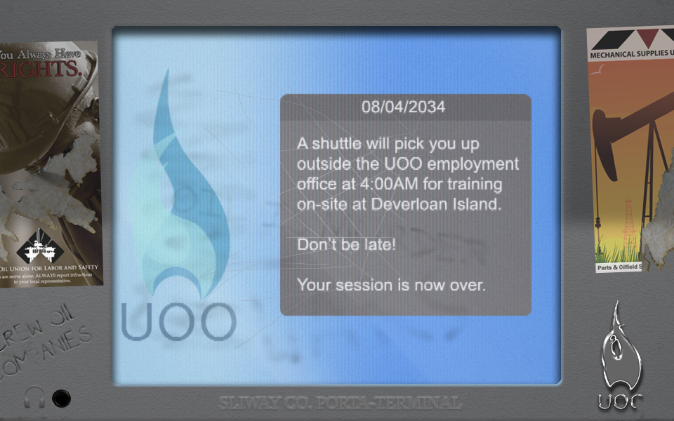 The Oil Blue screenshots - MobyGames